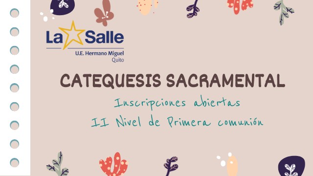 CATEQUESIS 7 EGB | Genially