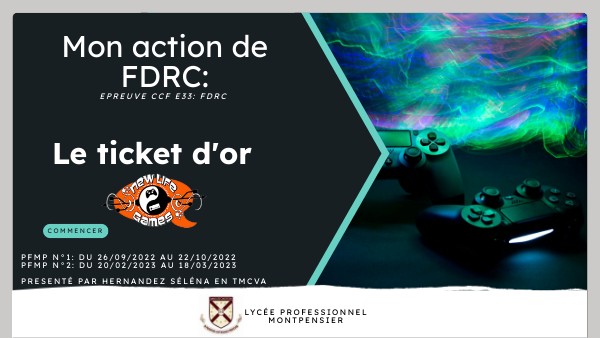 FDRC Ticket d'or | Genially