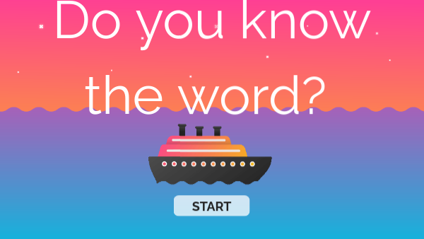 Do you know the word? | Genially