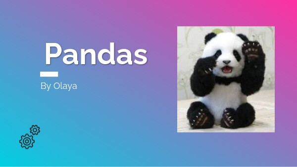 pandas | Genially
