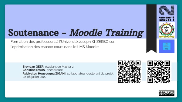 Formation Moodle