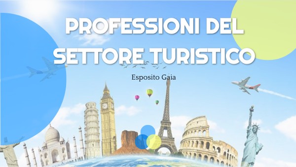 FIGURE SETTORE TURISTICO | Genially