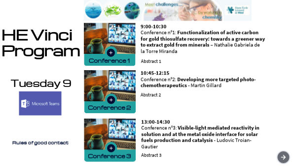 HEVinci-CHIMIE conference(09/03/21)