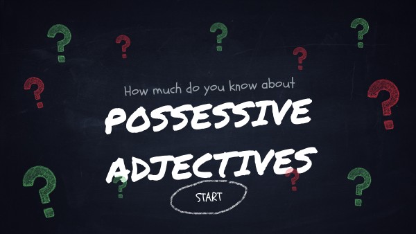 Possessives | Genially