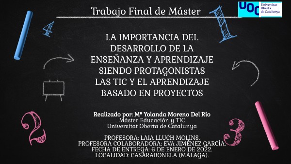TRABAJO FIN DE MÁSTER | Genially