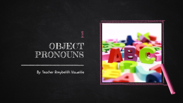 Object Pronouns | Genially