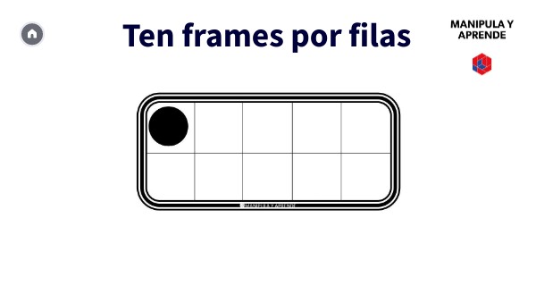 Ten frames por filas | Genially