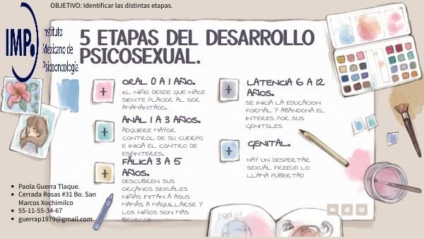 Etapas del Desarrollo Psicosexual. | Genially