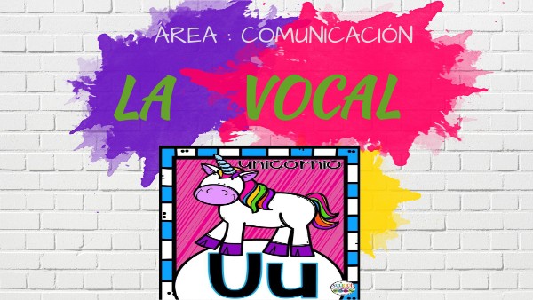 Vocales Uu | Genially
