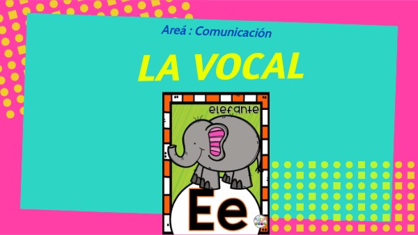 Las vocales E e | Genially