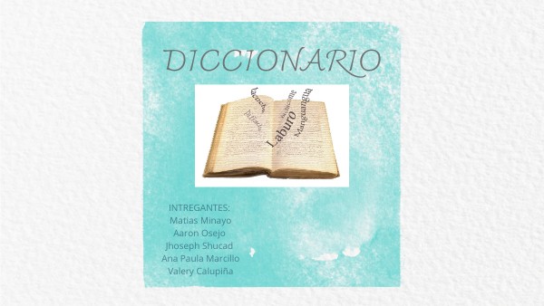 DICCIONARIO DE EXTRANJERISMOS | Genially