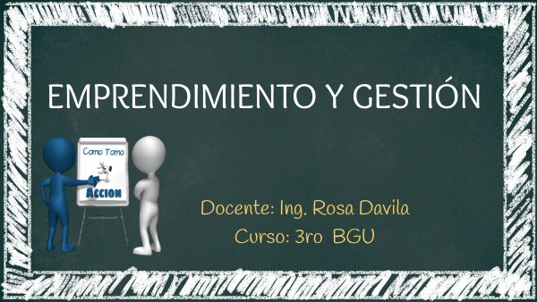 EMPRENDIMIENTO 3BGU | Genially