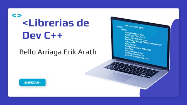 Librerías de Dev C++