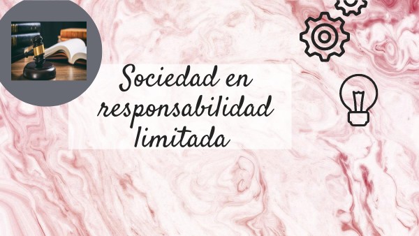 presentación de derecho mercantil, responsabilidad limitada | Genially
