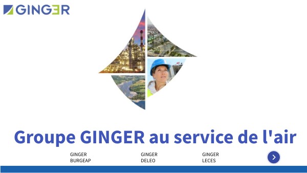 Groupe GINGER au service de l'air