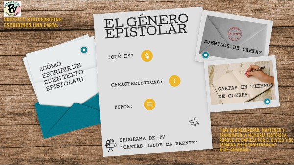 EL GÉNERO EPISTOLAR | Genially