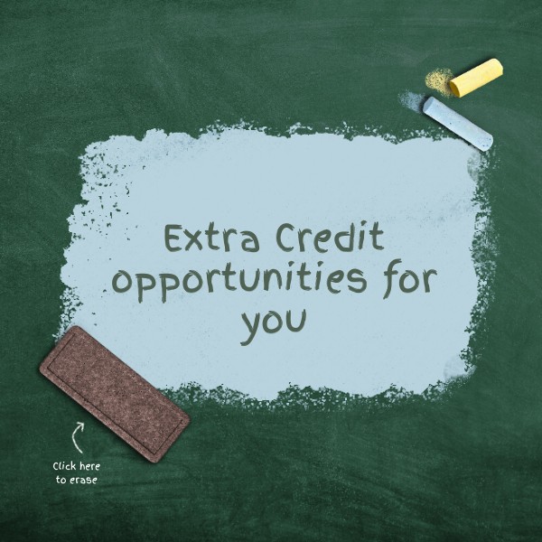 Spring Break Extra Credit