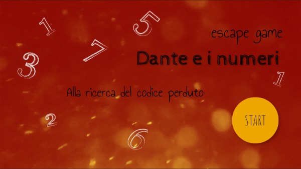 ESCAPE GAME: DANTE | Genially