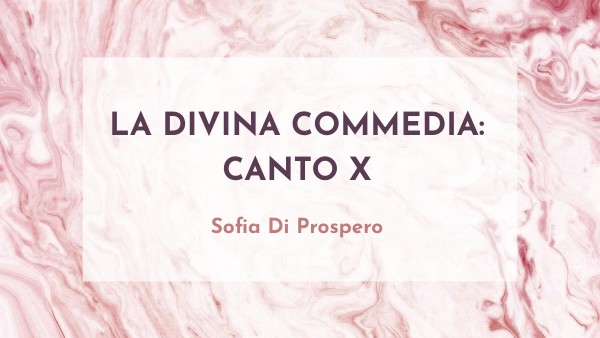 Canto X