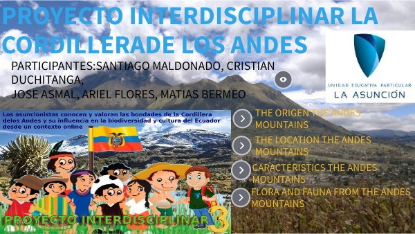 LA CORDILLERA DE LOS ANDES | Genially