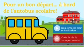 Entrée à l'école - Transport scolaire CSSDHR