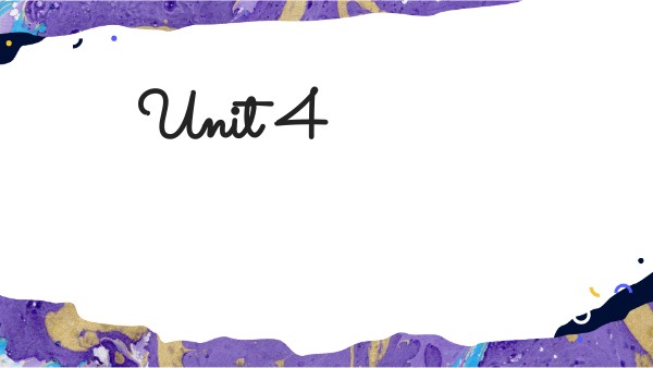 Oxford Discover 3 Unit 4 | Genially