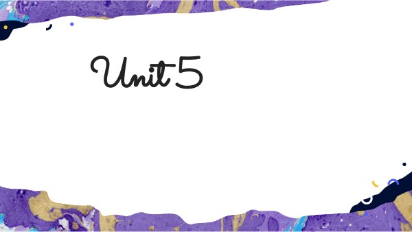 Oxford Discover 3 Unit 5 | Genially