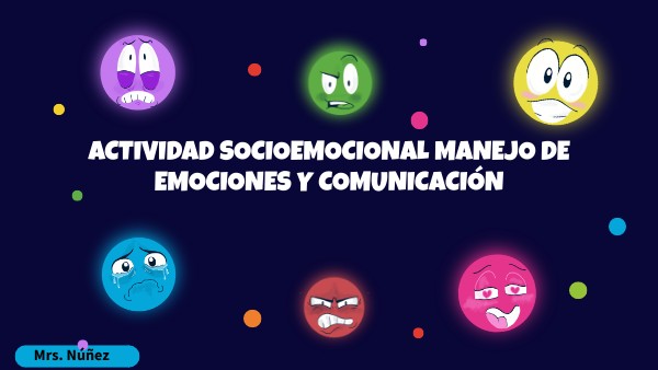Actividad socioemocional_ | Genially