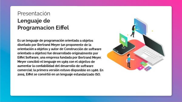 LENGUAJE DE PROGRAMACION EIFFEL | Genially
