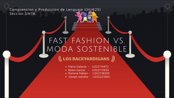 Fast FASHION VS. MODA SOSTENIBLE | Genially