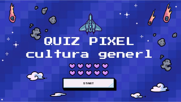 QUIZ PIXEL NAVE ESPACIAL | Genially