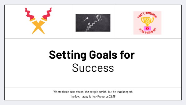 Setting Goals for Success