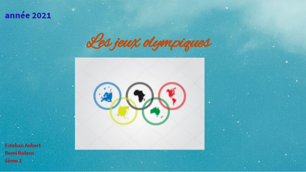 les jeux olympiques | Genially