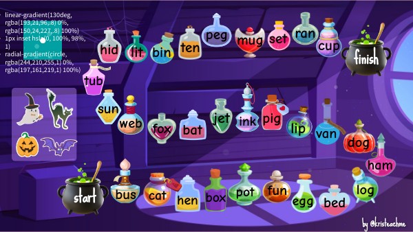 CVC Halloween | Genially