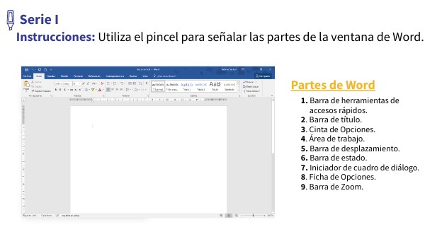 Partes de Microsoft Word | Genially