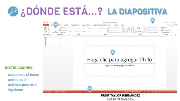 Partes de power point | Genially