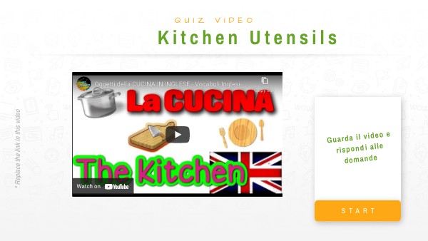 Kitchen Utensils | Genially