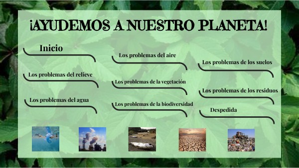 Geografía, Los problemas medioambientales en España.
