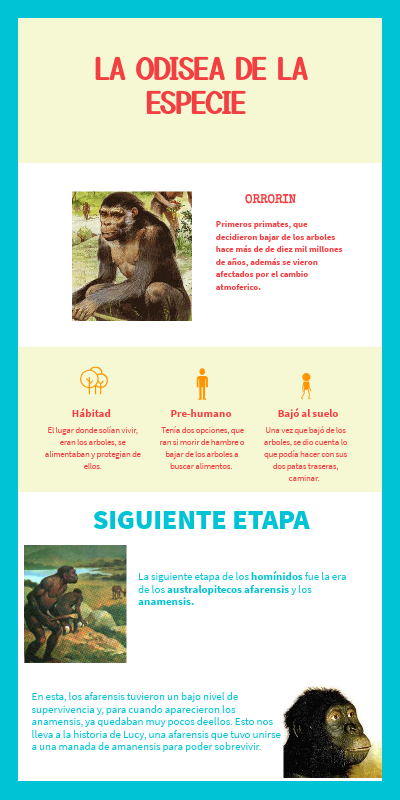 La odisea de la especie
