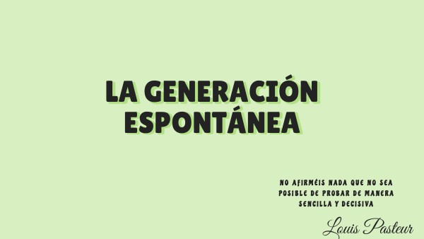 Generación Espontanea