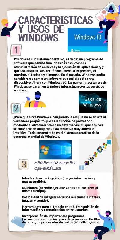 Caracteristicas y usos de Windows | Genially