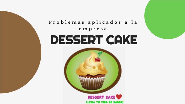 MATE PRESENTACION DESSERT CAKE | Genially