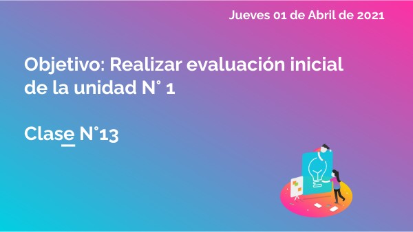 Clase 13 matemática