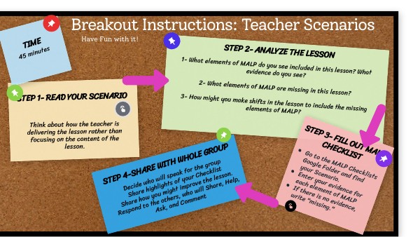 Breakouts Day #4: Teacher Scenarios