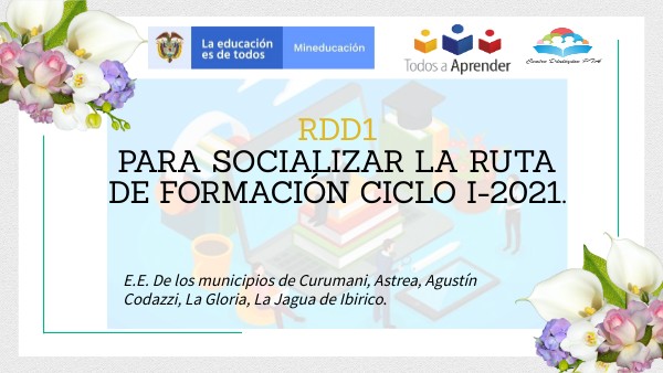 PPT RDD1 DEL CICLO I-2021