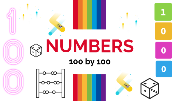 NUMBERS 100 BY 100 | Genially