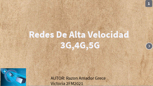 REDES 3G,4G,5G | Genially