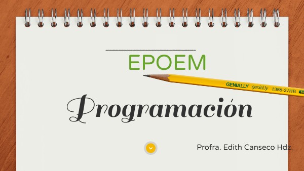 QUIZ PROGRAMACION | Genially