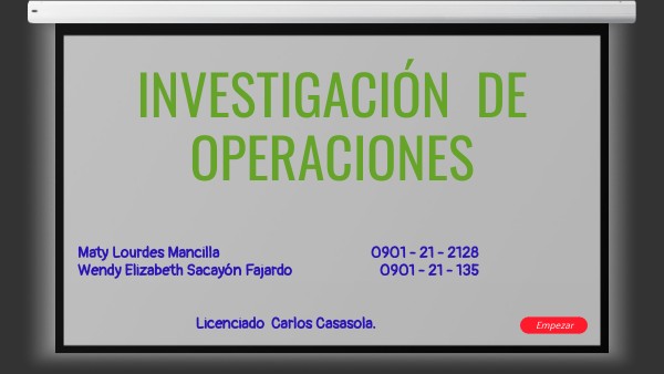 METODO SIMPLEX | Genially