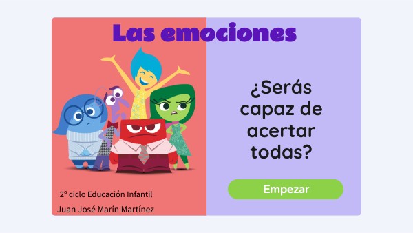 Juego de las emociones | Genially